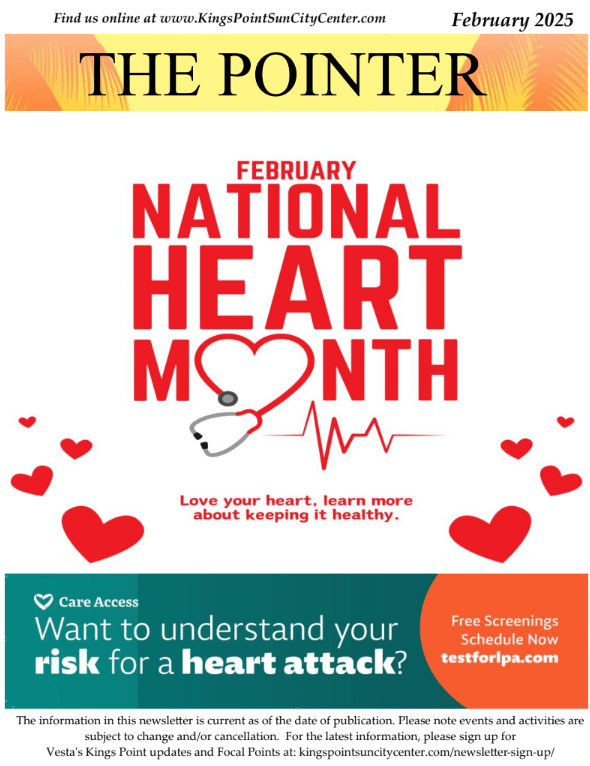 The Pointer – Kings Point Sun City Center – An Active Adult Community