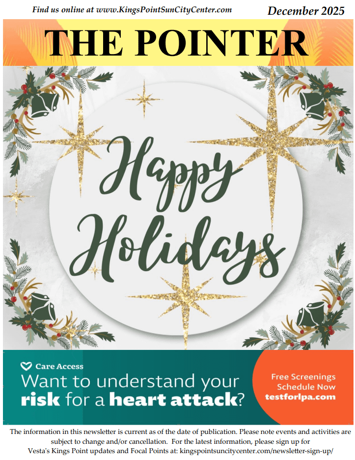 The Pointer – Kings Point Sun City Center – An Active Adult Community