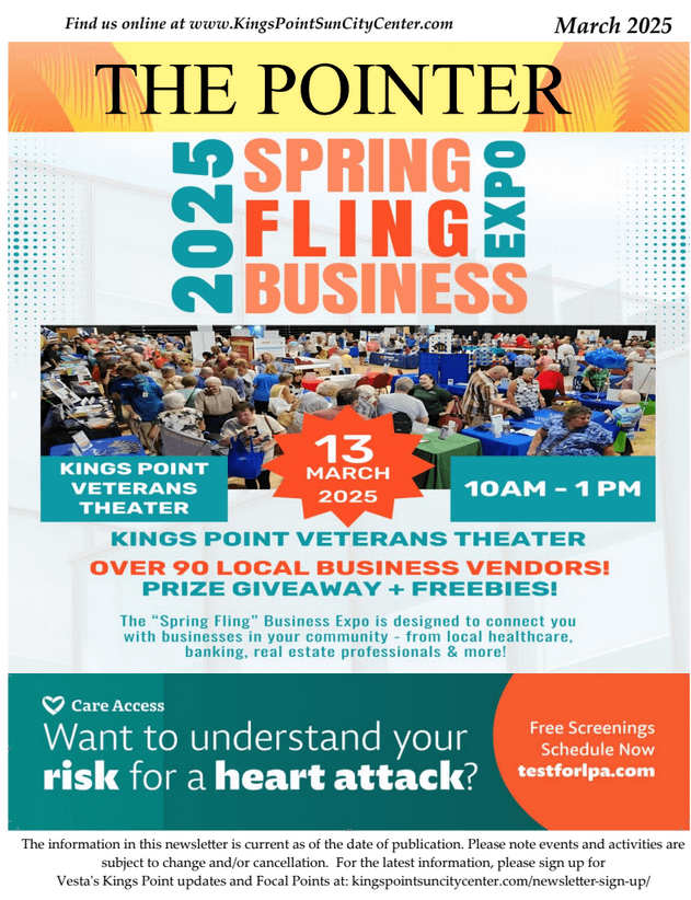 The Pointer – Kings Point Sun City Center – An Active Adult Community